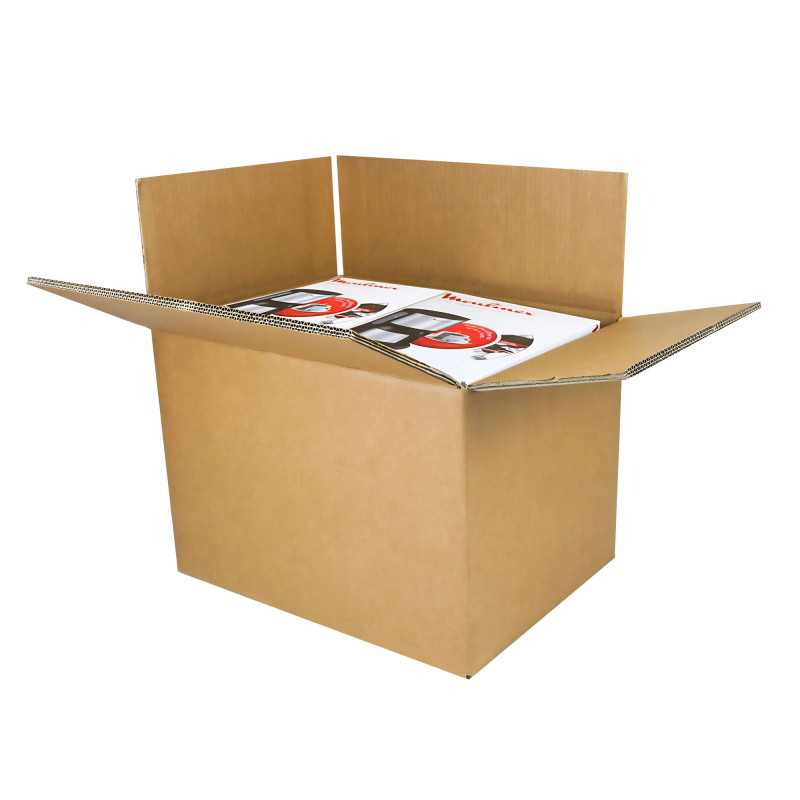 Caja de cartón resistente de canal triple 54x39x36 cm