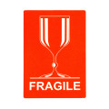 Etiqueta adhesiva "FRAGILE" (Frágil) - Rollo de 1000 | Embaleo