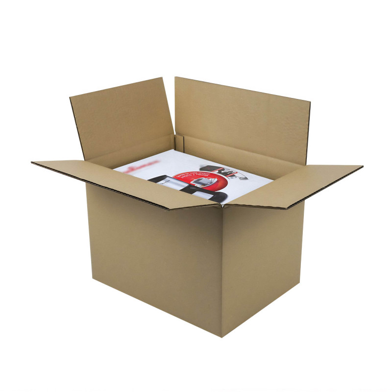 Caja de cartón de canal doble 40 x 30 x 30 cm tipo Galia A12