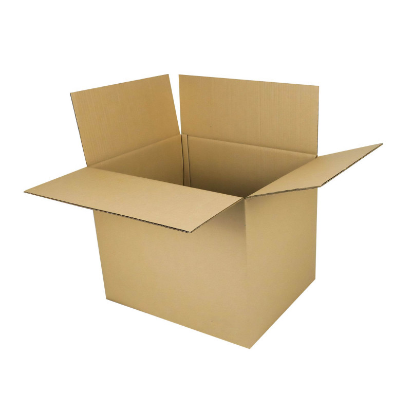 Cartones reforzados de corrugado doble 45x45x45 cm